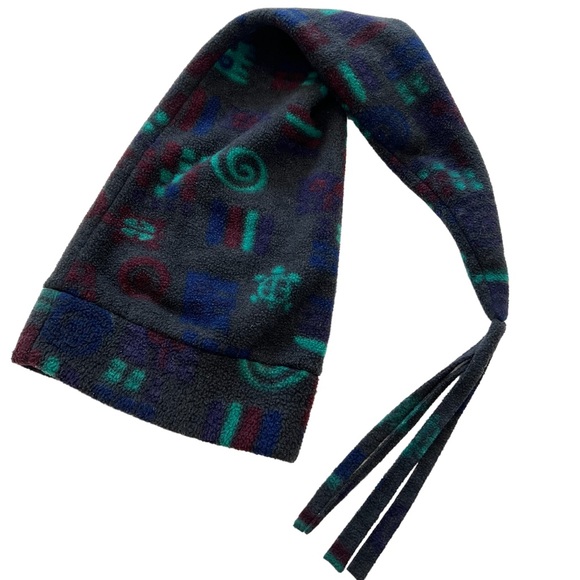 Vintage | Accessories | Vintage Extra Long Stocking Cap Hat Fleece Men ...